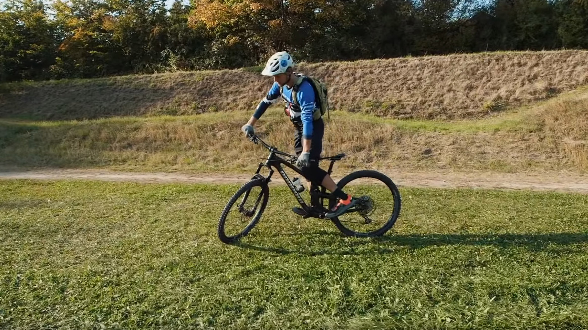 Trackstand lernen - Balance auf dem Mountainbike - binbiken.de